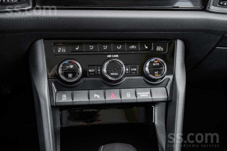 Melns Skoda Kodiaq 2017 Ogre, ar dzinēja tilpumu 2.00 L un nobraukumu 228 tūkst. km par 17900 €, foto 18 vietnē AUTOMOTO.COM.LV