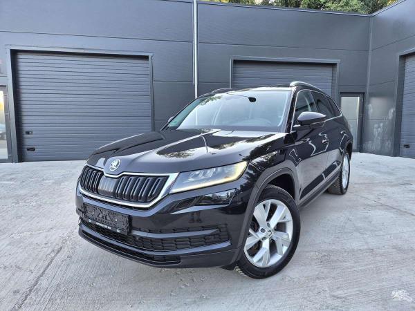 Black Skoda Kodiaq 2017 in Utena, with an engine capacity of 1.97 L and mileage of 278 thousand km for 14490 €, photo 1 on AUTOMOTO.COM.LV