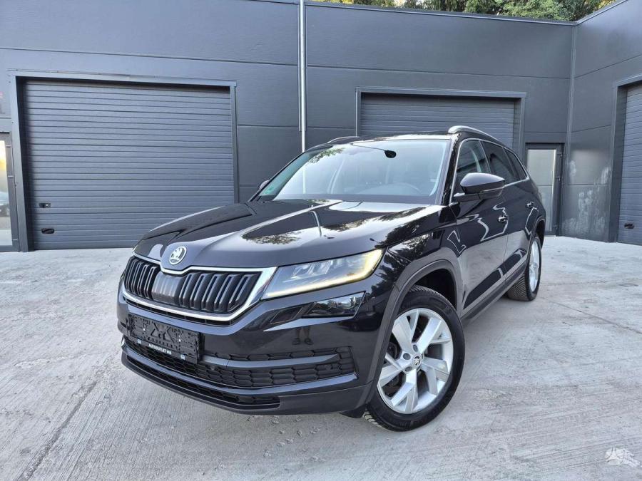 Черный Шкода Kodiaq 2017 в Утена, объемом двигателя 1.97 л и пробегом 278 тыс. км за 14490 €, фото 1 на AUTOMOTO.COM.LV