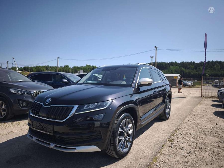 Черный Шкода Kodiaq 2017 в Вильнюс, объемом двигателя 2.00 л и пробегом 319 тыс. км за 16950 €, фото 1 на AUTOMOTO.COM.LV