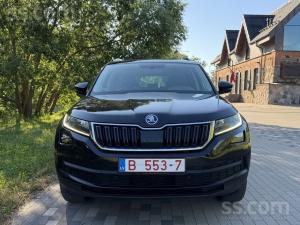 Melns Skoda Kodiaq 2017 Rēzekne, ar dzinēja tilpumu 2.00 L un nobraukumu 278 tūkst. km par 15990 €, foto  vietnē AUTOMOTO.COM.LV