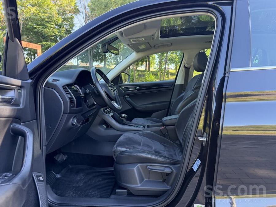 Melns Skoda Kodiaq 2017 Rēzekne, ar dzinēja tilpumu 2.00 L un nobraukumu 278 tūkst. km par 15990 €, foto 8 vietnē AUTOMOTO.COM.LV