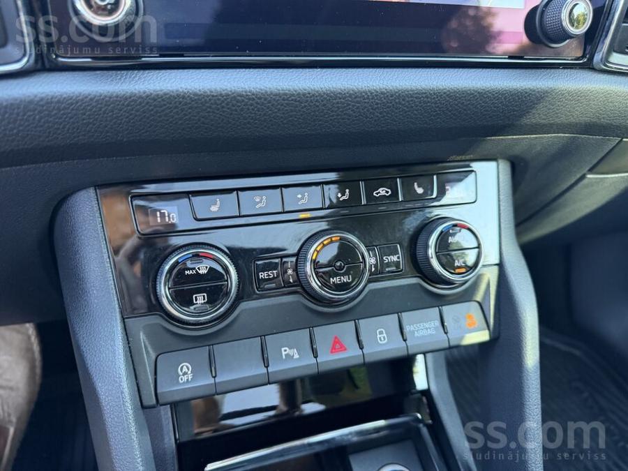 Melns Skoda Kodiaq 2017 Rēzekne, ar dzinēja tilpumu 2.00 L un nobraukumu 278 tūkst. km par 15990 €, foto 29 vietnē AUTOMOTO.COM.LV