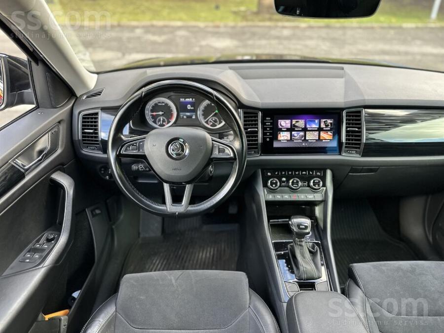 Melns Skoda Kodiaq 2017 Rīga, ar dzinēja tilpumu 2.00 L un nobraukumu 205 tūkst. km par 17200 €, foto 7 vietnē AUTOMOTO.COM.LV