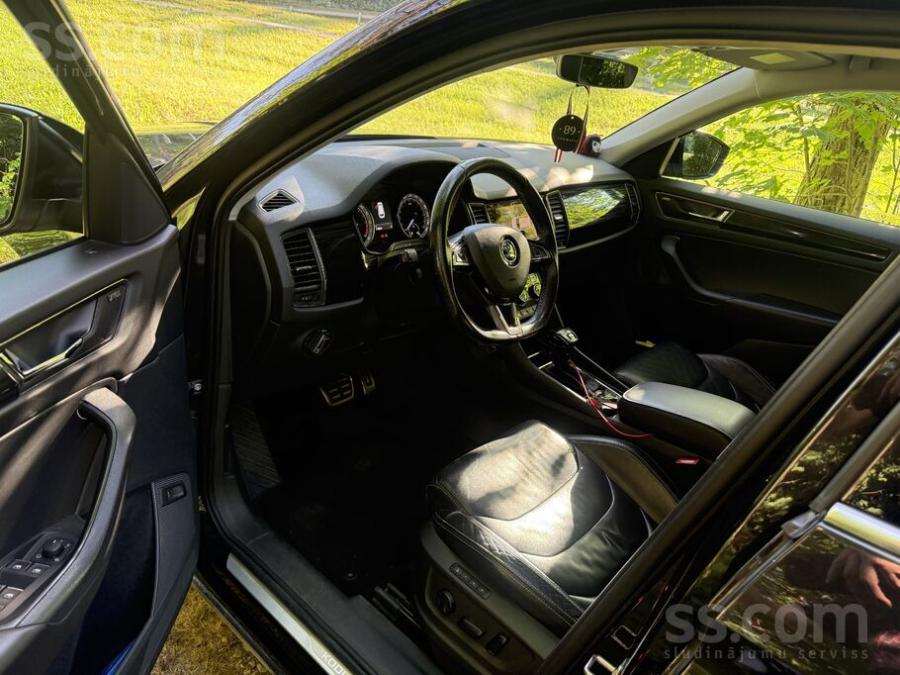 Melns Skoda Kodiaq 2017 Rīga, ar dzinēja tilpumu 2.00 L un nobraukumu 0 tūkst. km par 15000 €, foto 5 vietnē AUTOMOTO.COM.LV