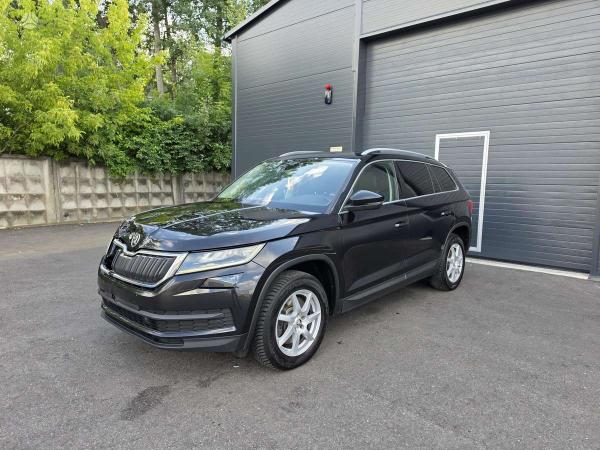 Black Skoda Kodiaq 2017 in Kaunas, with an engine capacity of 1.97 L and mileage of 428 thousand km for 7900 €, photo 1 on AUTOMOTO.COM.LV