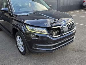 Black Skoda Kodiaq 2017 in Kaunas, with an engine capacity of 1.97 L and mileage of 428 thousand km for 7900 €, photo 10 on AUTOMOTO.COM.LV