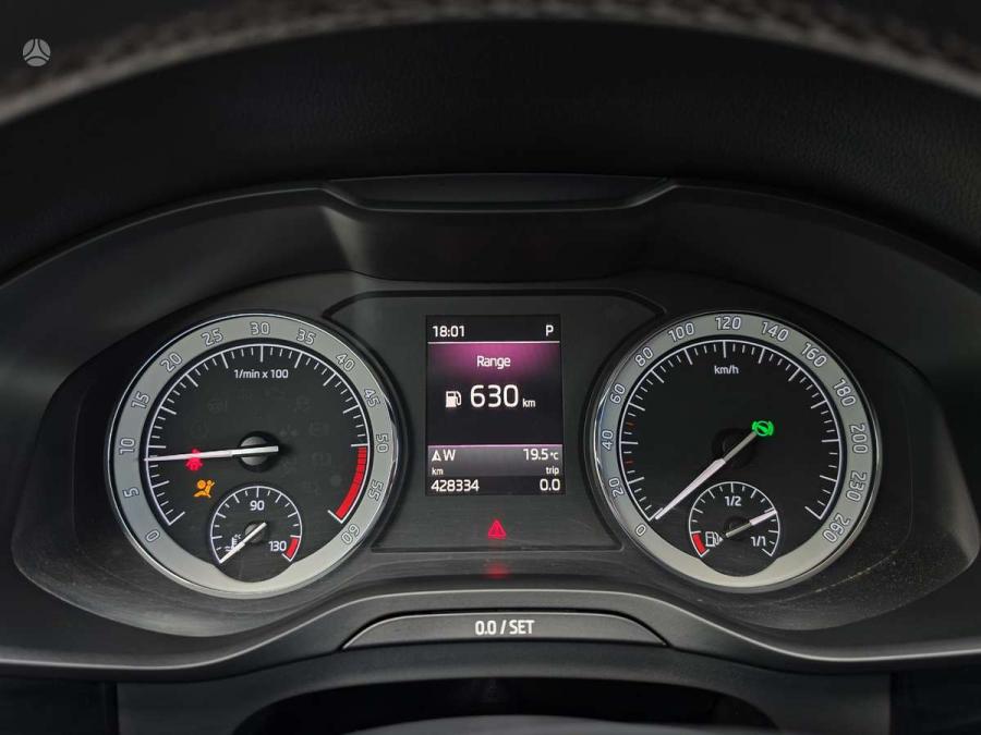 Black Skoda Kodiaq 2017 in Kaunas, with an engine capacity of 1.97 L and mileage of 428 thousand km for 7900 €, photo 48 on AUTOMOTO.COM.LV