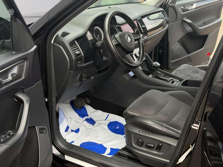 Черный Шкода Kodiaq 2017 в Ионава, объемом двигателя 1.97 л и пробегом 235 тыс. км за 17999 €, фото 17 на AUTOMOTO.COM.LV