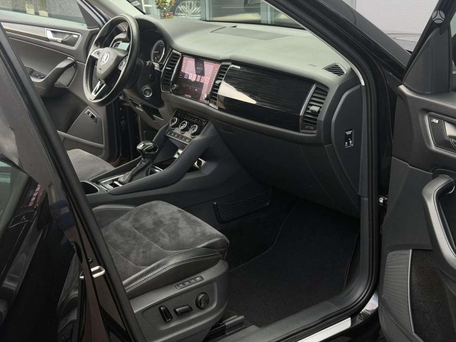 Черный Шкода Kodiaq 2017 в Ионава, объемом двигателя 1.97 л и пробегом 235 тыс. км за 17999 €, фото 18 на AUTOMOTO.COM.LV