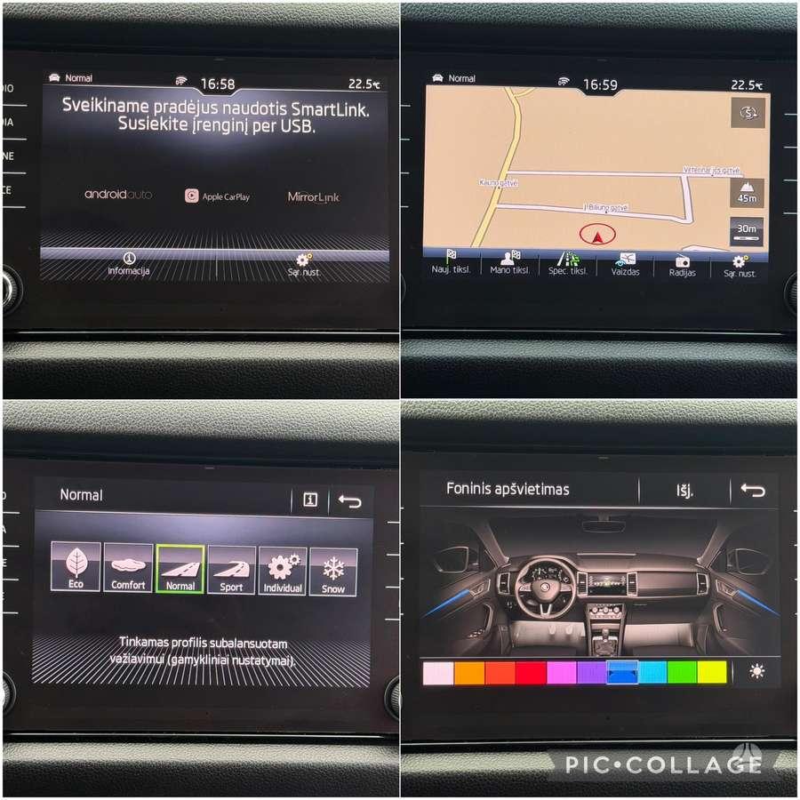 Черный Шкода Kodiaq 2017 в Ионава, объемом двигателя 1.97 л и пробегом 235 тыс. км за 17999 €, фото 29 на AUTOMOTO.COM.LV