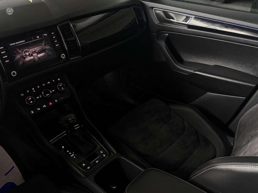 Черный Шкода Kodiaq 2017 в Ионава, объемом двигателя 1.97 л и пробегом 235 тыс. км за 17999 €, фото 33 на AUTOMOTO.COM.LV