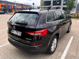 Black Skoda Kodiaq 2017 in Riga, with an engine capacity of 2.00 L and mileage of 154 thousand km for 23400 €, photo 10 on AUTOMOTO.COM.LV