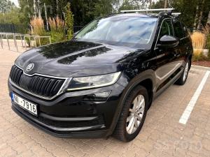 Black Skoda Kodiaq 2017 in Riga, with an engine capacity of 2.00 L and mileage of 154 thousand km for 23400 €, photo 14 on AUTOMOTO.COM.LV