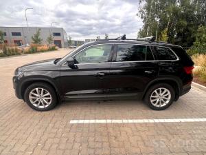 Black Skoda Kodiaq 2017 in Riga, with an engine capacity of 2.00 L and mileage of 154 thousand km for 23400 €, photo 15 on AUTOMOTO.COM.LV