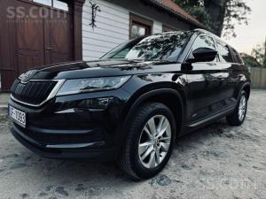 Melns Skoda Kodiaq 2017 Cēsis, ar dzinēja tilpumu 2.00 L un nobraukumu 277 tūkst. km par 15900 €, foto  vietnē AUTOMOTO.COM.LV