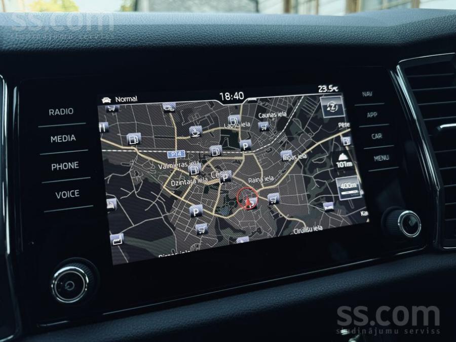 Melns Skoda Kodiaq 2017 Cēsis, ar dzinēja tilpumu 2.00 L un nobraukumu 277 tūkst. km par 15900 €, foto 18 vietnē AUTOMOTO.COM.LV