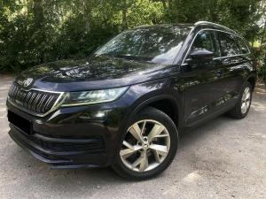 Melns Skoda Kodiaq 2017 Marijampole, ar dzinēja tilpumu 1.97 L un nobraukumu 271 tūkst. km par 15999 €, foto  vietnē AUTOMOTO.COM.LV