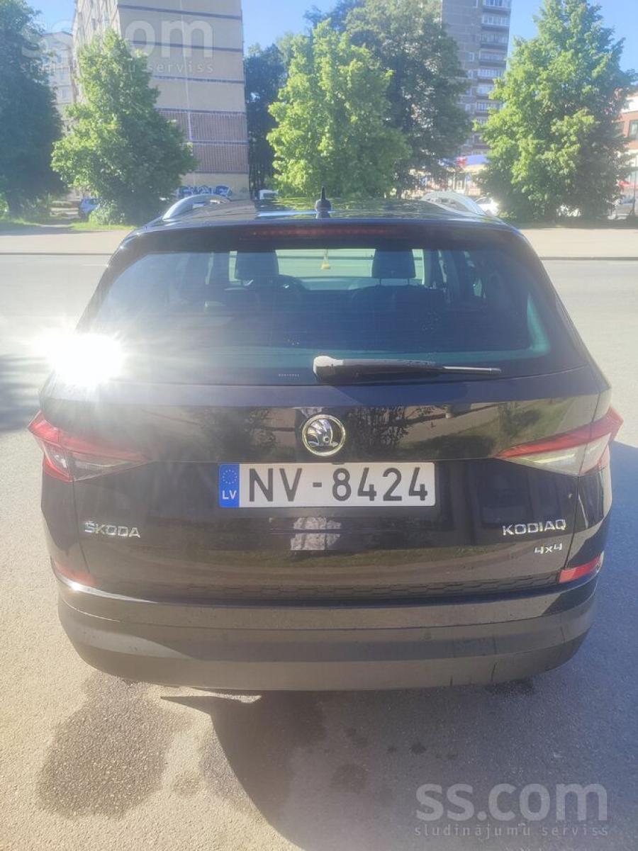 Черный Шкода Kodiaq 2017 в Рига, объемом двигателя 2.00 л и пробегом 211 тыс. км за 13350 €, фото 4 на AUTOMOTO.COM.LV