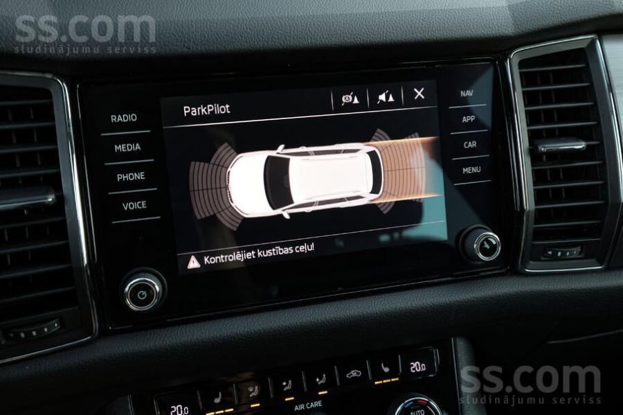 Черный Шкода Kodiaq 2017 в Елгава, объемом двигателя 1.40 л и пробегом 0 тыс. км за 14750 €, фото 20 на AUTOMOTO.COM.LV