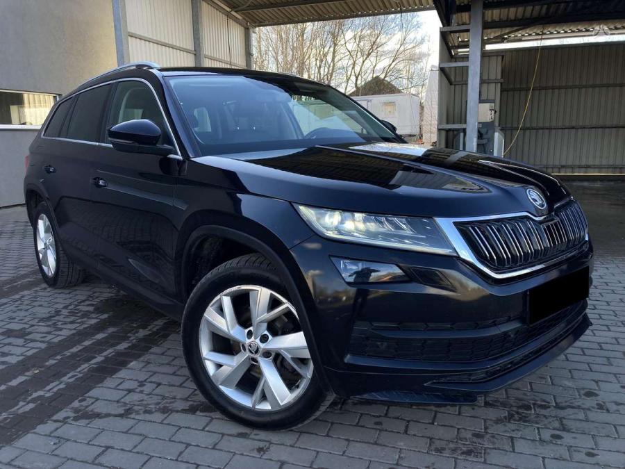 Черный Шкода Kodiaq 2017 в Мариямполе, объемом двигателя 1.97 л и пробегом 271 тыс. км за 15850 €, фото 12 на AUTOMOTO.COM.LV