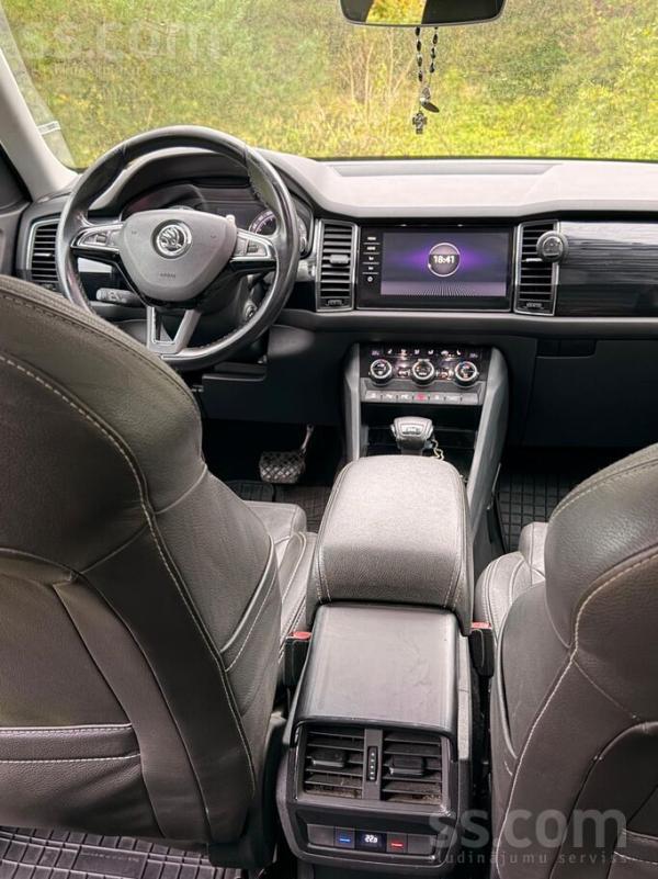 Черный Шкода Kodiaq 2017 в Рига, объемом двигателя 2.00 л и пробегом 0 тыс. км за 15900 €, фото 6 на AUTOMOTO.COM.LV