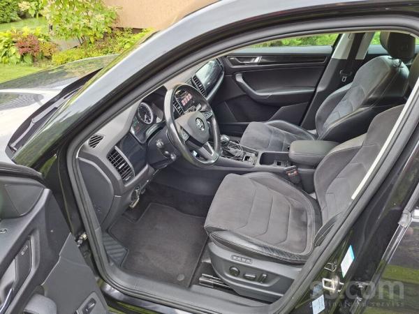 Черный Шкода Kodiaq 2017 в Рига, объемом двигателя 2.00 л и пробегом 125 тыс. км за 20500 €, фото 7 на AUTOMOTO.COM.LV