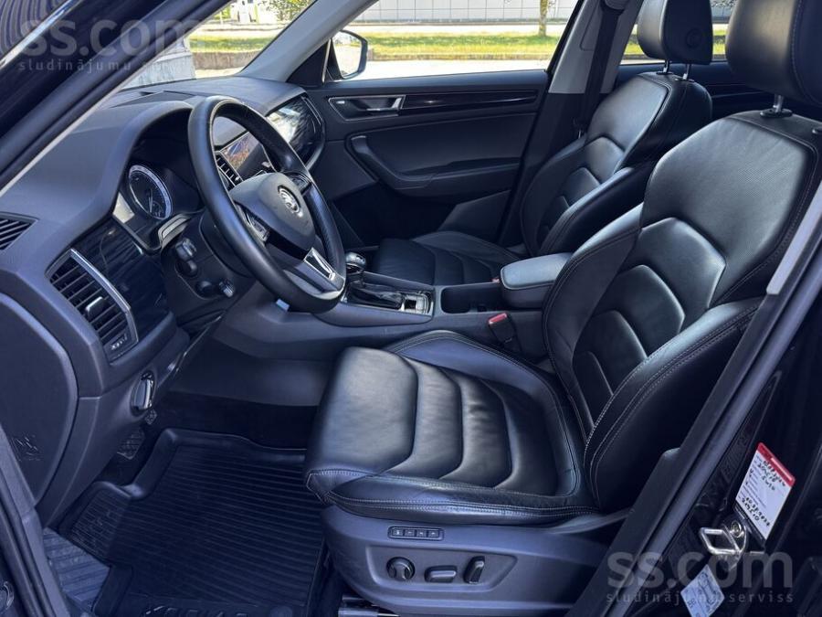 Черный Шкода Kodiaq 2017 в Рига, объемом двигателя 2.00 л и пробегом 205 тыс. км за 13400 €, фото 9 на AUTOMOTO.COM.LV