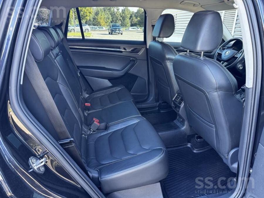Черный Шкода Kodiaq 2017 в Рига, объемом двигателя 2.00 л и пробегом 205 тыс. км за 13400 €, фото 13 на AUTOMOTO.COM.LV