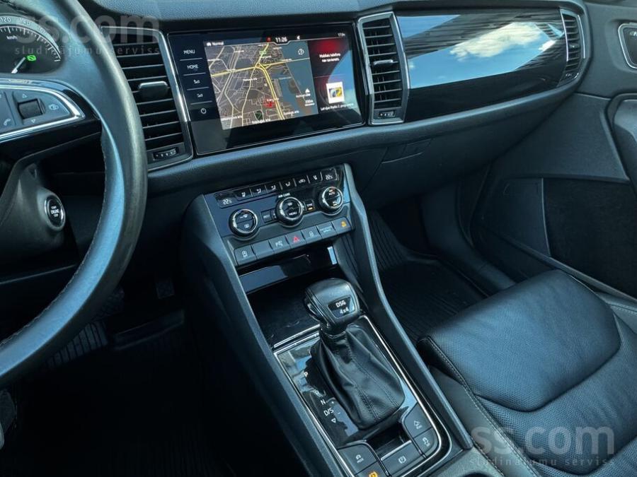 Черный Шкода Kodiaq 2017 в Рига, объемом двигателя 2.00 л и пробегом 205 тыс. км за 13400 €, фото 20 на AUTOMOTO.COM.LV