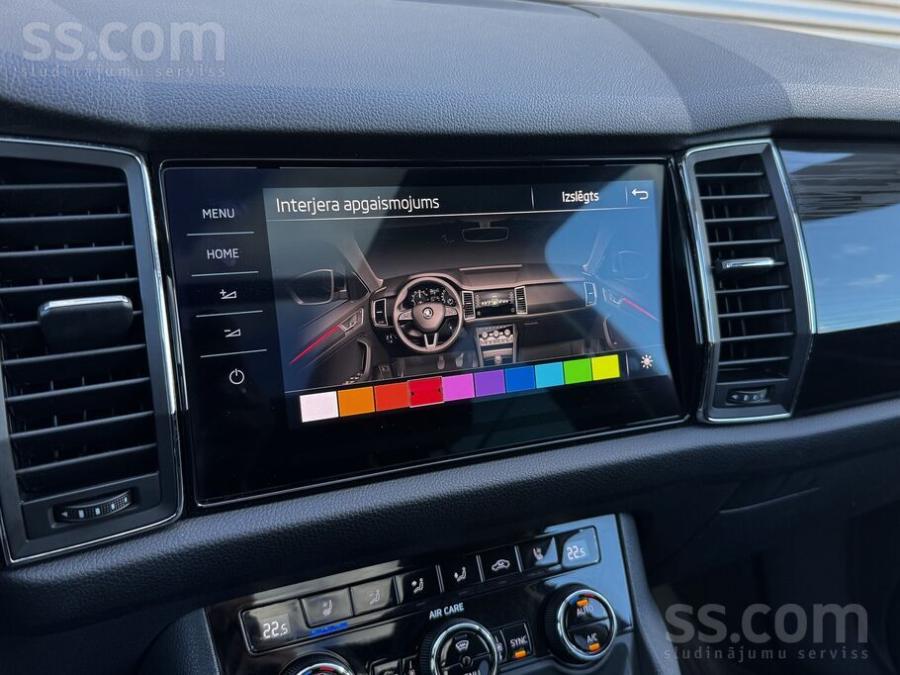 Черный Шкода Kodiaq 2017 в Рига, объемом двигателя 2.00 л и пробегом 205 тыс. км за 13400 €, фото 29 на AUTOMOTO.COM.LV
