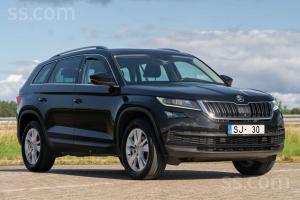 Melns Skoda Kodiaq 2017 Rīga, ar dzinēja tilpumu 2.00 L un nobraukumu 193 tūkst. km par 17900 €, foto  vietnē AUTOMOTO.COM.LV