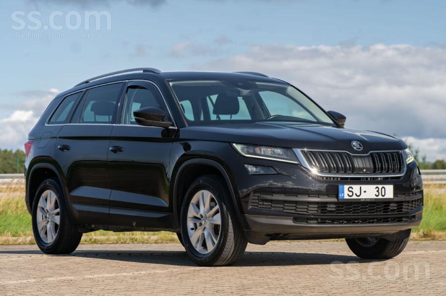 Черный Шкода Kodiaq 2017 в Рига, объемом двигателя 2.00 л и пробегом 193 тыс. км за 17900 €, фото 1 на AUTOMOTO.COM.LV