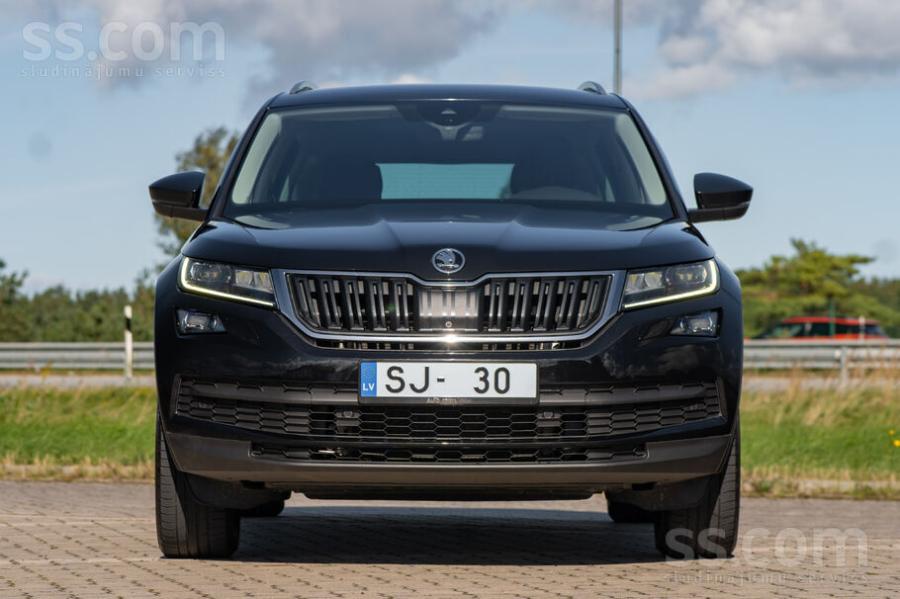 Черный Шкода Kodiaq 2017 в Рига, объемом двигателя 2.00 л и пробегом 193 тыс. км за 17900 €, фото 3 на AUTOMOTO.COM.LV