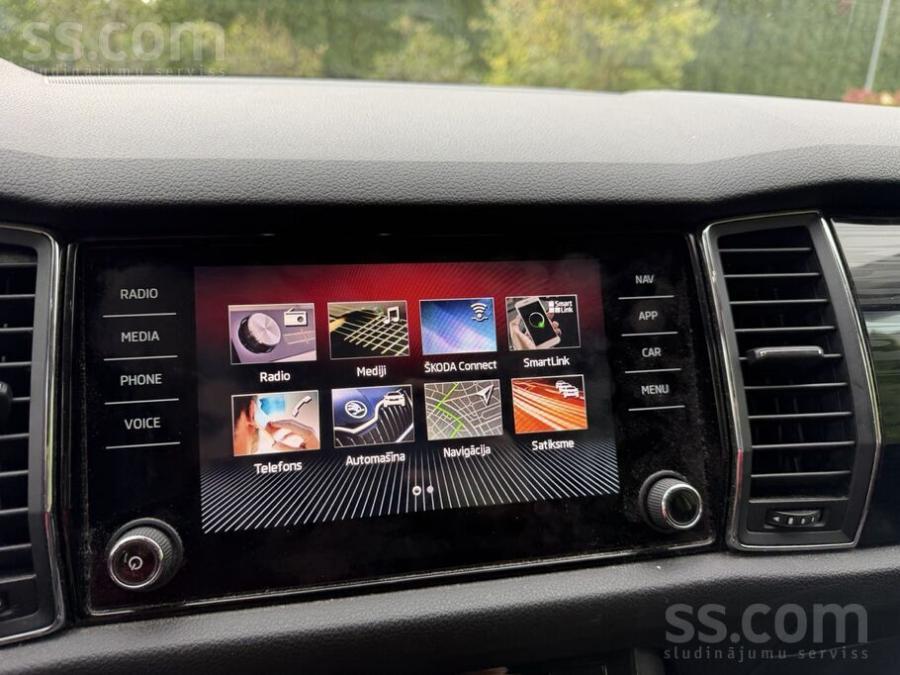 Черный Шкода Kodiaq 2017 в Рига, объемом двигателя 2.00 л и пробегом 260 тыс. км за 14900 €, фото 12 на AUTOMOTO.COM.LV