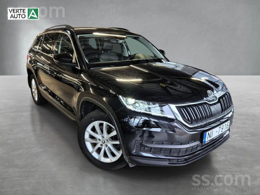 Черный Шкода Kodiaq 2017 в Рига, объемом двигателя 2.00 л и пробегом 153 тыс. км за 19590 €, фото 4 на AUTOMOTO.COM.LV