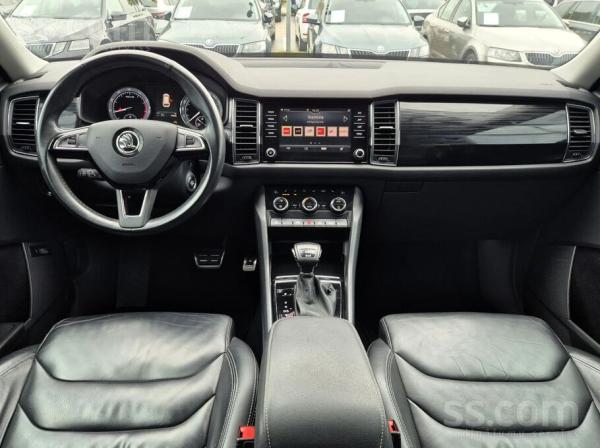Melns Skoda Kodiaq 2017 Rīga, ar dzinēja tilpumu 2.00 L un nobraukumu 153 tūkst. km par 19590 €, foto 9 vietnē AUTOMOTO.COM.LV
