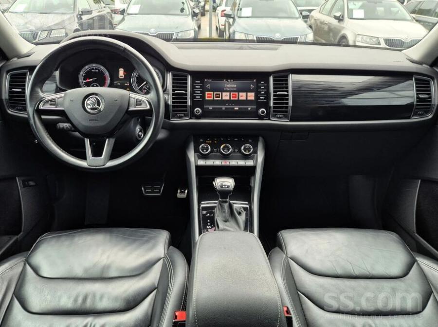 Черный Шкода Kodiaq 2017 в Рига, объемом двигателя 2.00 л и пробегом 153 тыс. км за 19590 €, фото 9 на AUTOMOTO.COM.LV