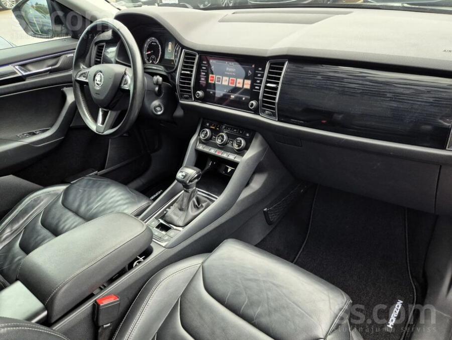 Черный Шкода Kodiaq 2017 в Рига, объемом двигателя 2.00 л и пробегом 153 тыс. км за 19590 €, фото 10 на AUTOMOTO.COM.LV