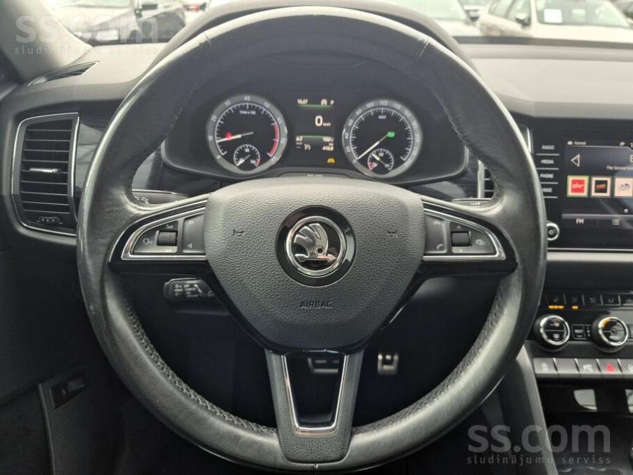 Черный Шкода Kodiaq 2017 в Рига, объемом двигателя 2.00 л и пробегом 153 тыс. км за 19590 €, фото 11 на AUTOMOTO.COM.LV