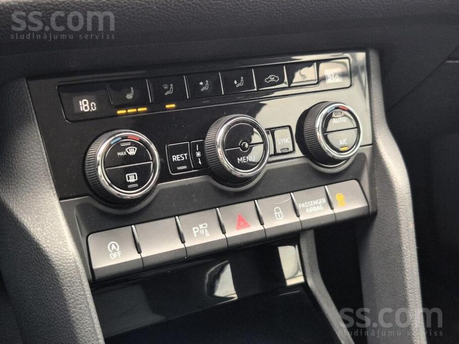 Черный Шкода Kodiaq 2017 в Рига, объемом двигателя 2.00 л и пробегом 153 тыс. км за 19590 €, фото 13 на AUTOMOTO.COM.LV