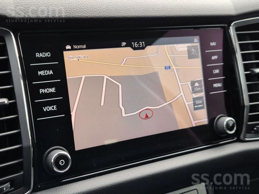 Черный Шкода Kodiaq 2017 в Рига, объемом двигателя 2.00 л и пробегом 153 тыс. км за 19590 €, фото 18 на AUTOMOTO.COM.LV