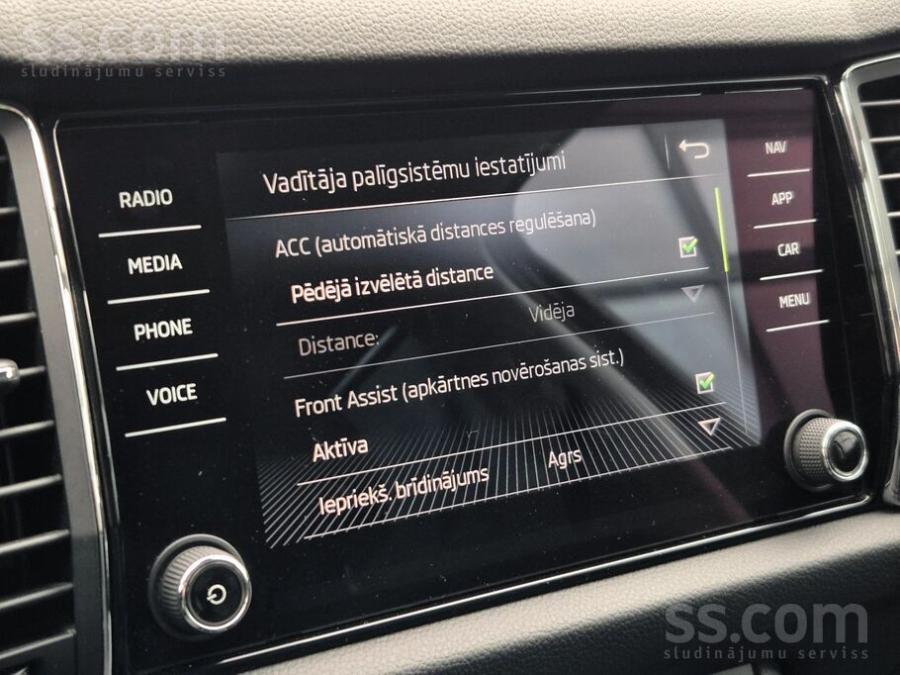 Черный Шкода Kodiaq 2017 в Рига, объемом двигателя 2.00 л и пробегом 153 тыс. км за 19590 €, фото 22 на AUTOMOTO.COM.LV