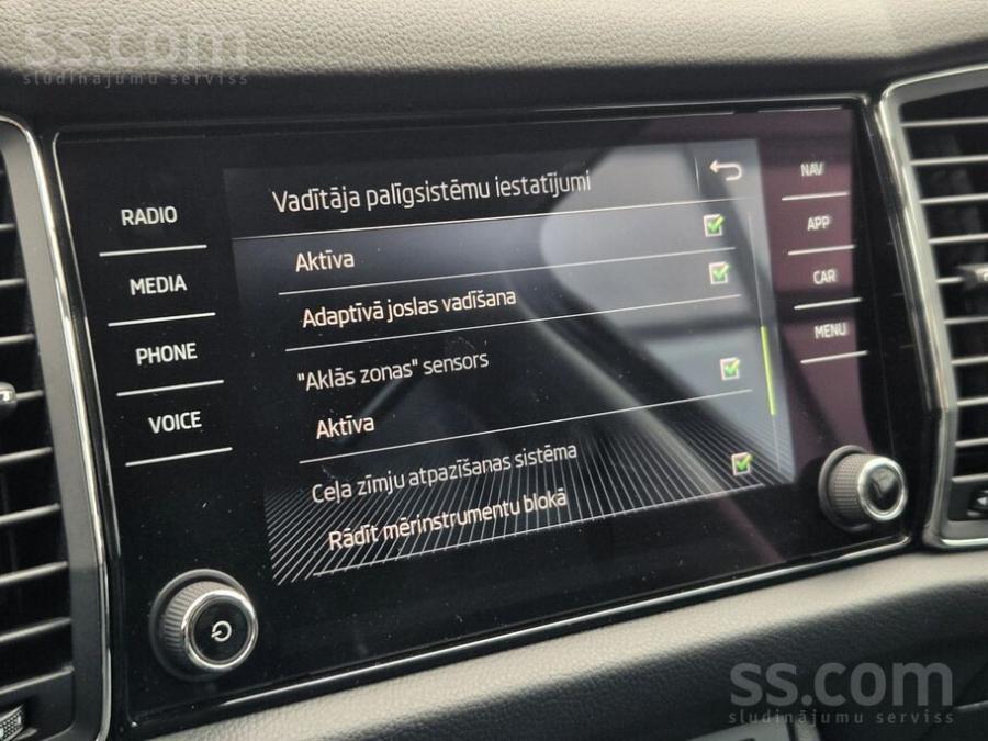 Черный Шкода Kodiaq 2017 в Рига, объемом двигателя 2.00 л и пробегом 153 тыс. км за 19590 €, фото 23 на AUTOMOTO.COM.LV