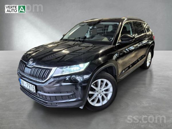 Черный Шкода Kodiaq 2017 в Рига, объемом двигателя 2.00 л и пробегом 153 тыс. км за 19590 €, фото 1 на AUTOMOTO.COM.LV