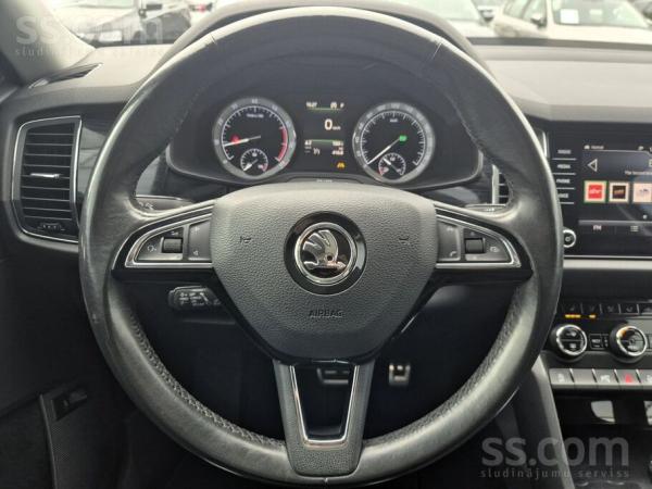 Черный Шкода Kodiaq 2017 в Рига, объемом двигателя 2.00 л и пробегом 153 тыс. км за 19590 €, фото 11 на AUTOMOTO.COM.LV