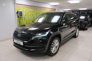 Black Skoda Kodiaq 2018 in Vilnius, with an engine capacity of 1.98 L and mileage of 208 thousand km for 18700 €, photo  on AUTOMOTO.COM.LV