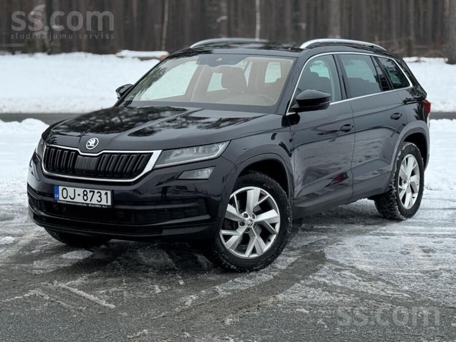 Черный Шкода Kodiaq 2018 в Рига, объемом двигателя 2.00 л и пробегом 141 тыс. км за 23350 €, фото 3 на AUTOMOTO.COM.LV