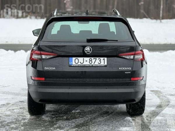 Black Skoda Kodiaq 2018 in Riga, with an engine capacity of 2.00 L and mileage of 141 thousand km for 23350 €, photo 7 on AUTOMOTO.COM.LV