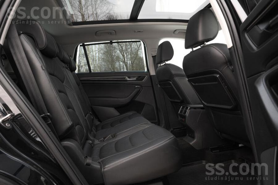 Melns Skoda Kodiaq 2018 Rīga, ar dzinēja tilpumu 2.00 L un nobraukumu 0 tūkst. km par 19890 €, foto 6 vietnē AUTOMOTO.COM.LV